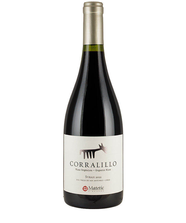 Matetic Vineyards Corralillo Syrah 2022, San Antonio Valley, Chile
