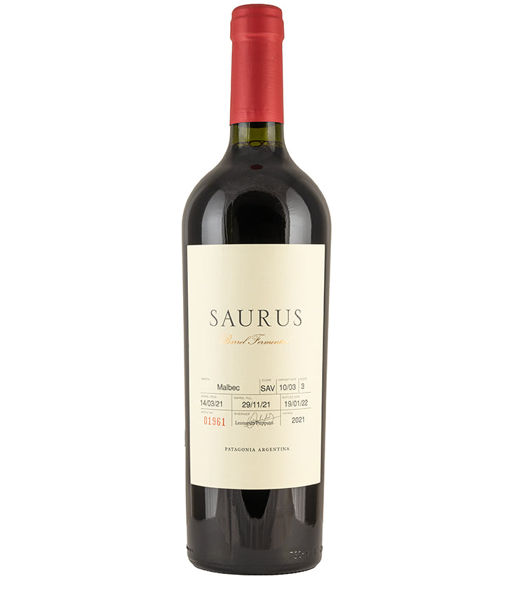 Familia Schroeder Saurus Barrel Fermented Malbec 2022 – HAY WINES